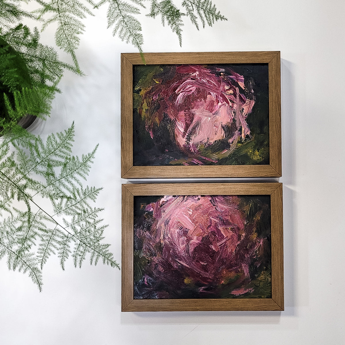 Night Bloom I | Original Oil Painting – amberswartzart